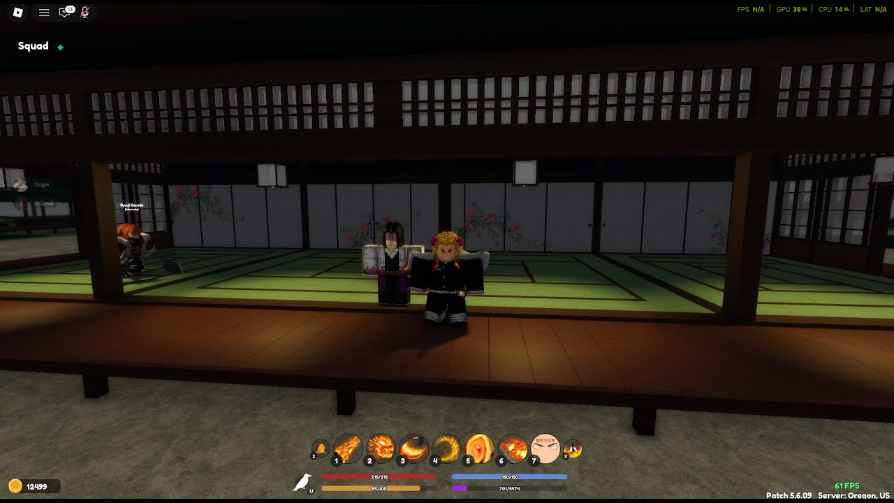 lore accurate rengoku vs rui //roblox demonfall// - YouTube