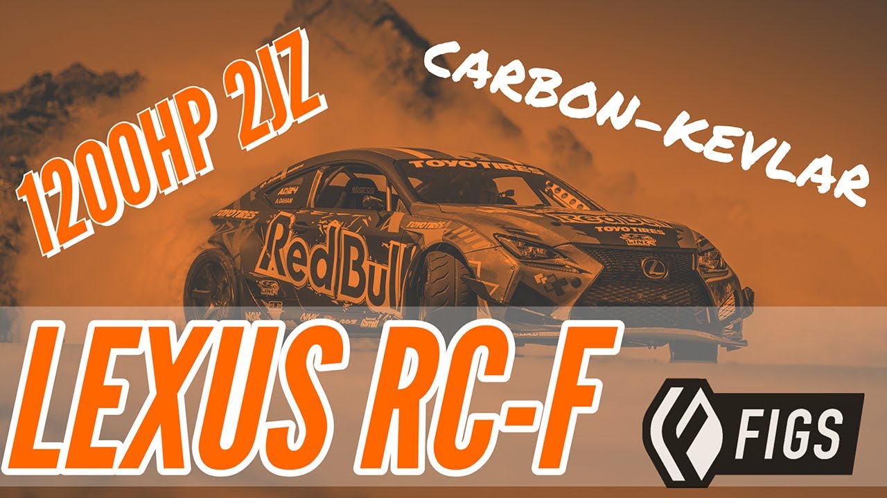 1200HP 2JZ Carbon Kevlar Lexus RC F Tears Up A Mountain Road In The ...