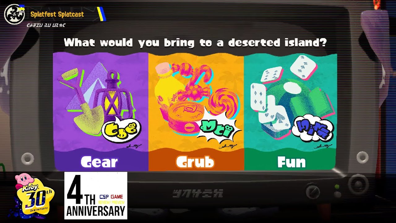 CSP Game Review/ Preview - Splatoon 3's Splatfest Gameplay - YouTube