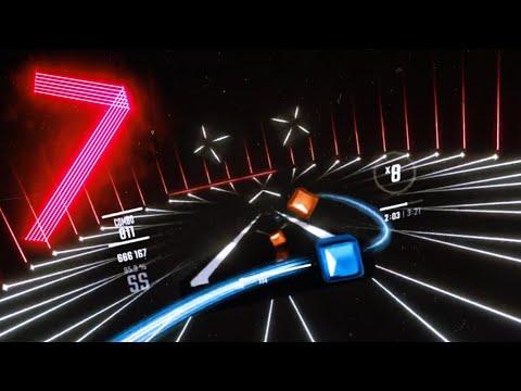 BEAT SABER BOSS FIGHT - OST 7 Playthrough & Reaction - YouTube