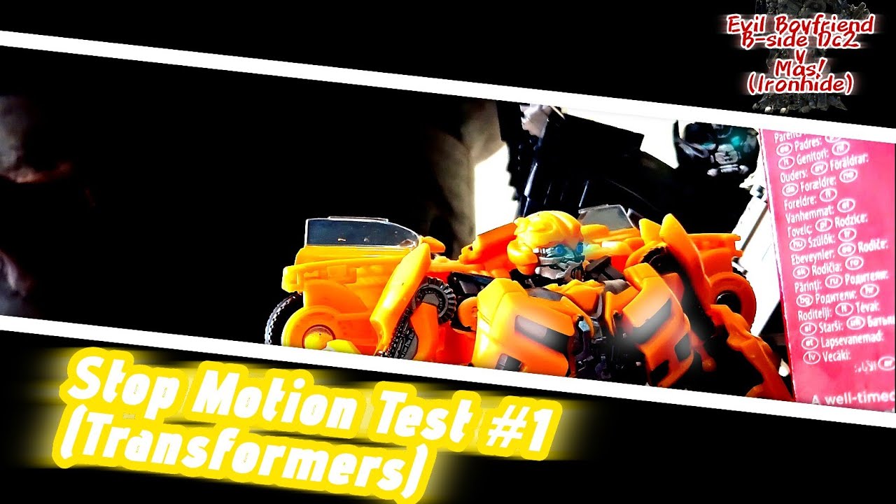 Stop Motion Test (Transformers/Stop Motion) - YouTube