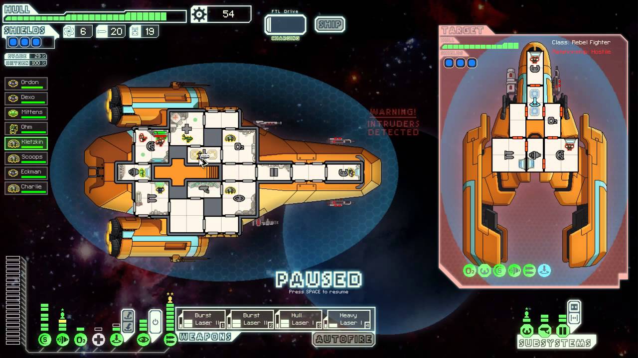 FTL EP#06 - Upgrades (play through FTL type-b Kestrel) - YouTube