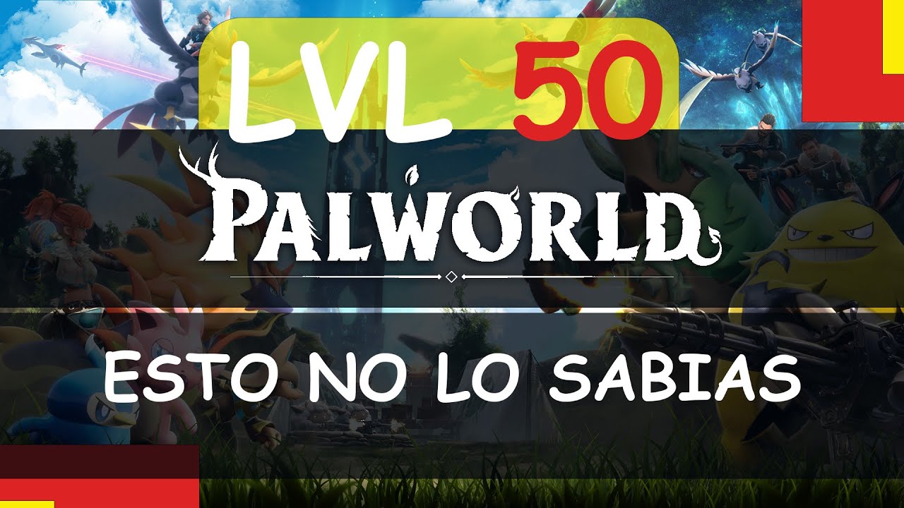 #palworld - Palworld como subir de nivel rapido - LVL 50 en 20 minutos ...