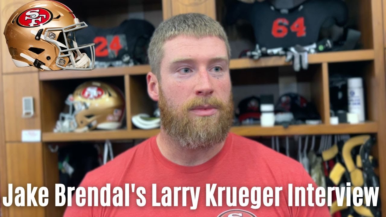 Jake Brendal interview with Larry Krueger #49ers Dec 28 - YouTube