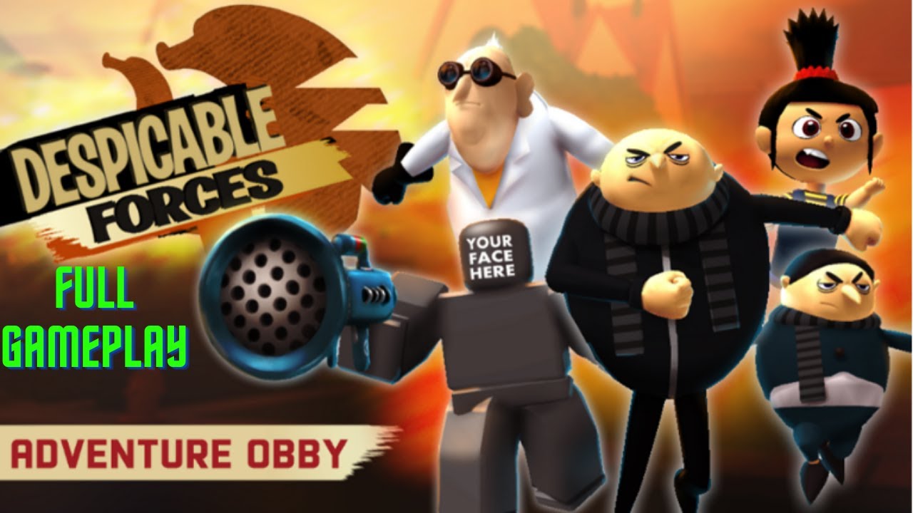 Roblox Minions Adventure Despicable Forces Full Gameplay - YouTube