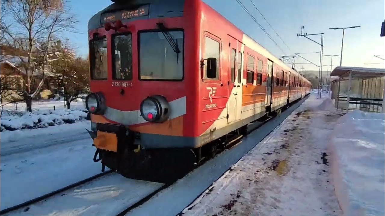 EN57-650 PolRegio Kraków - Tarnów - Krynica-Zdrój - YouTube