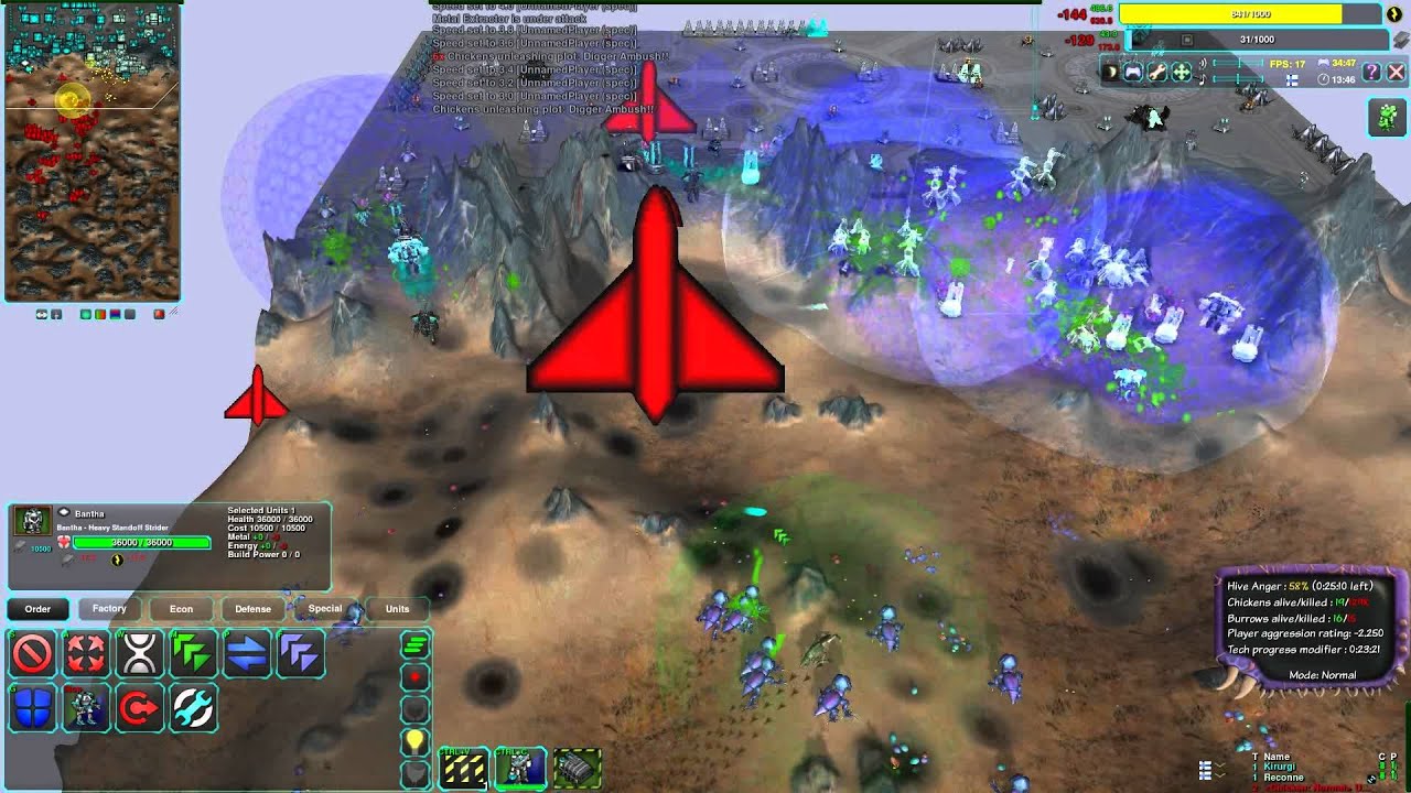 TA Spring Players vs Normal Chicken (Zero-K) - YouTube