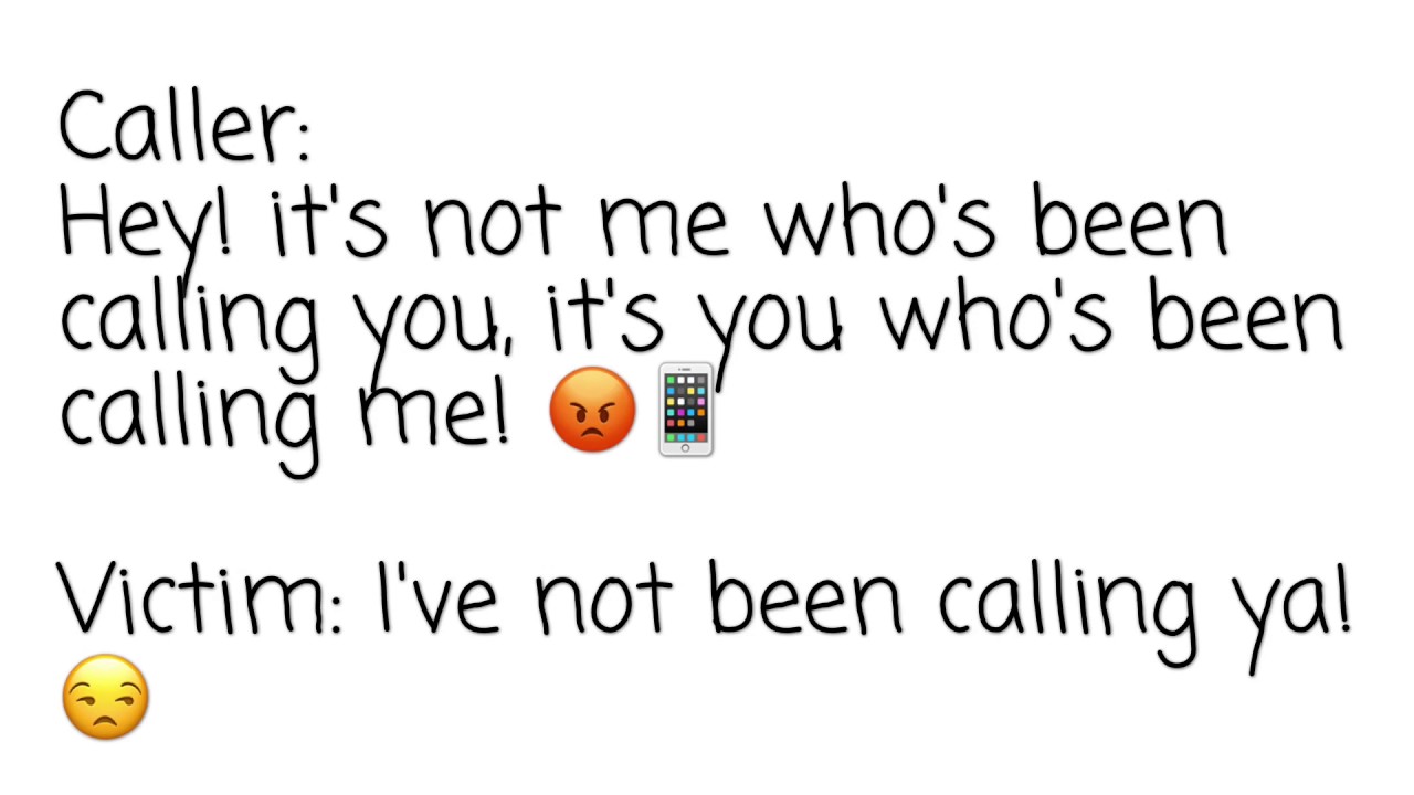 Prank calling people (hilarious) - YouTube