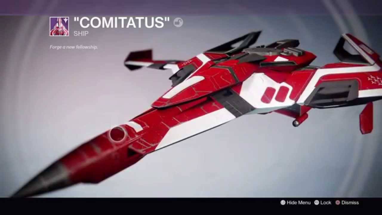 Destiny: The Taken King " Comitatus" New Monarchy Legendary ship ...