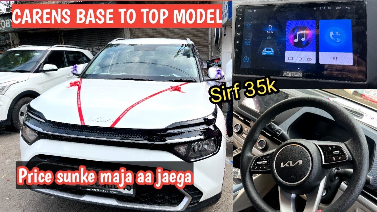 Kia Carens base model converted into top model | Carens 2022 modified ...