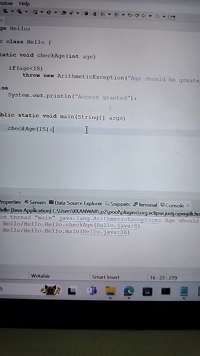 Throw Exception In Java Programming Javaprogramming Java Coder Coding Youtube