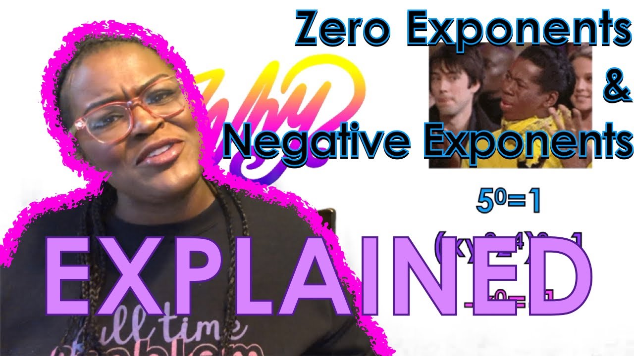 Zero Exponents & Negative Exponents Explained - YouTube