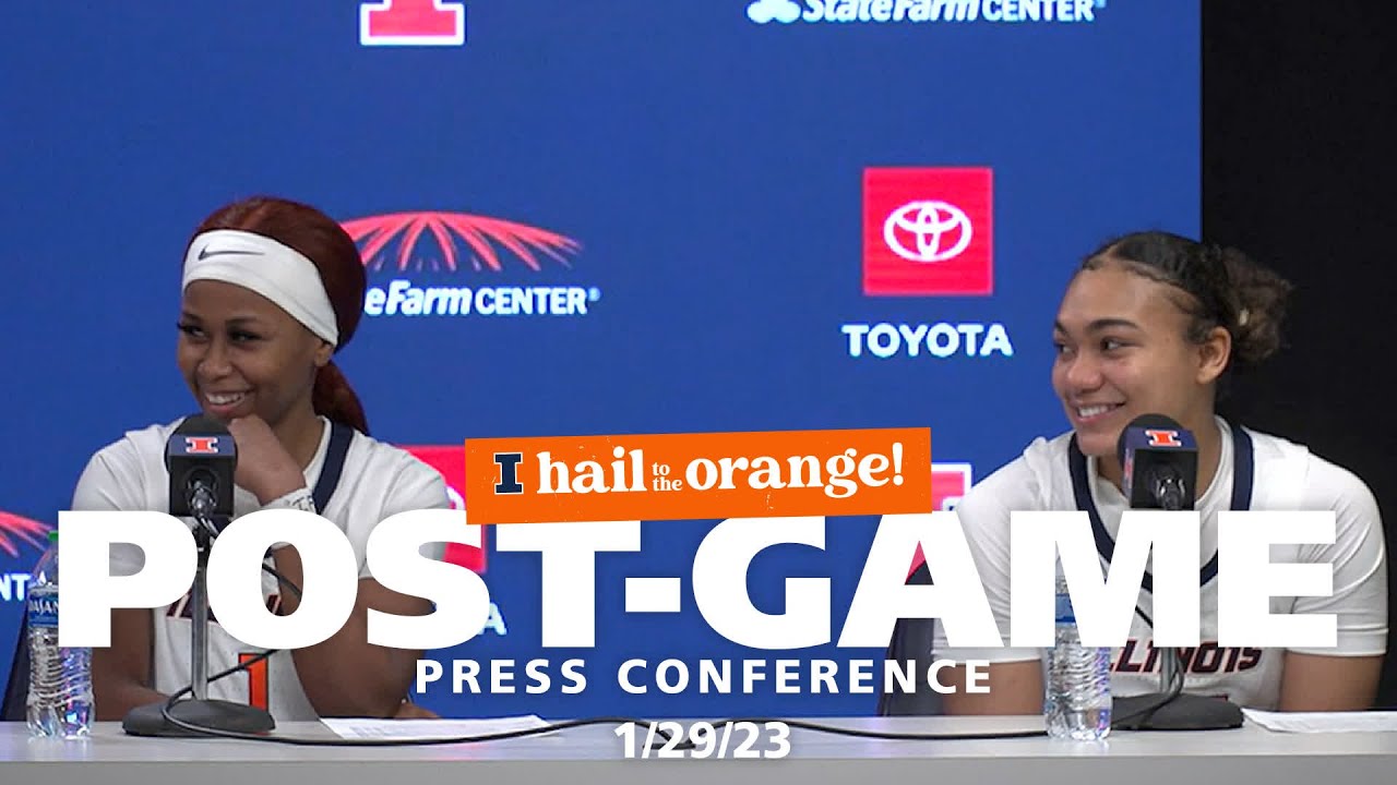 Illini WBB | Post-Game Press Conference vs. Michigan State - YouTube