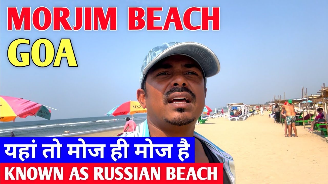 Morjim Beach Goa in November 2022 | Known as Russian Beach | North Goa ...