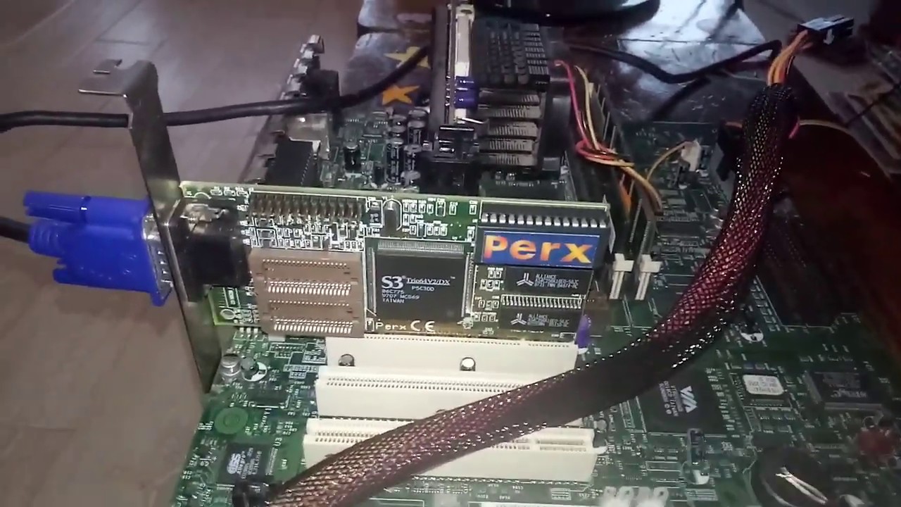 S3 Trio64V2/DX. Video Test. - YouTube