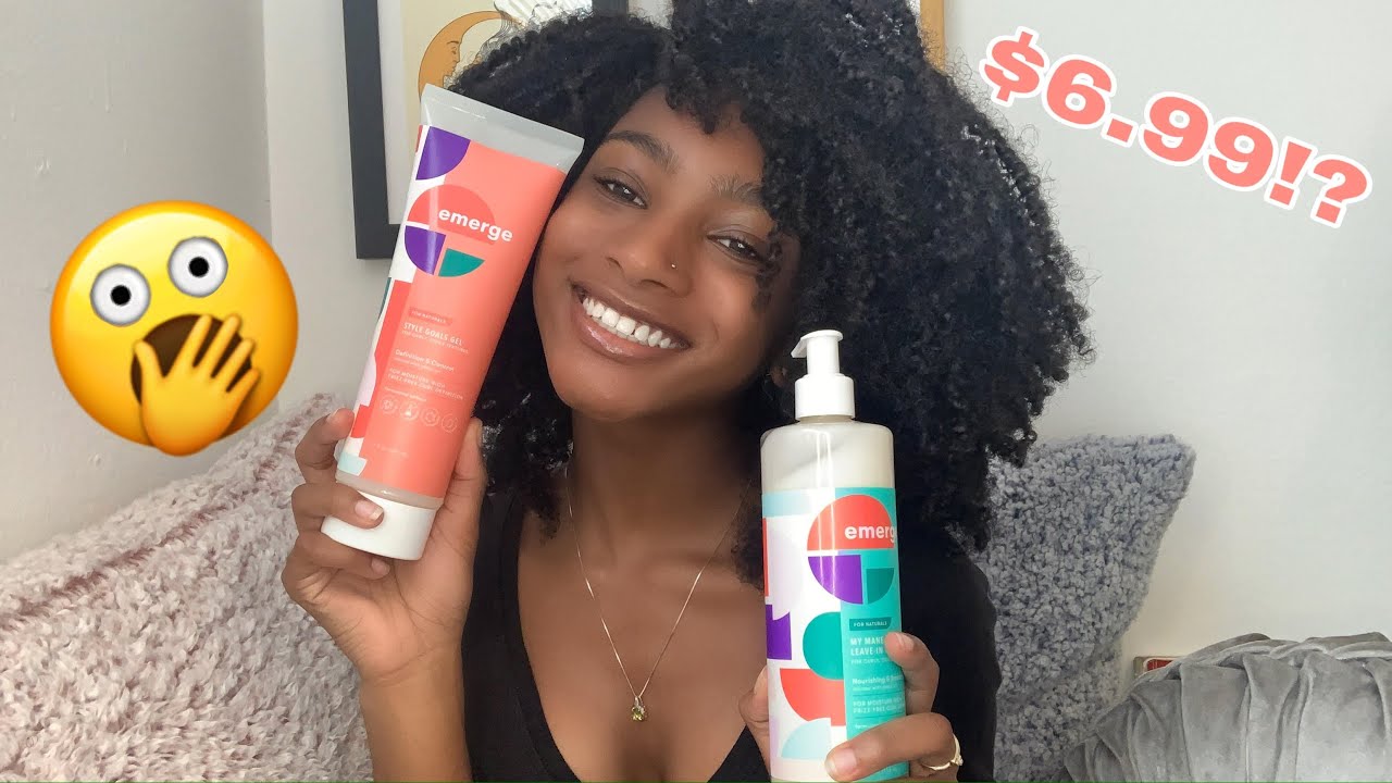 😱NEW EMERGE HAIR CARE 😳 | SUPER HONEST NATURAL HAIR PRODUCT REVIEW ...