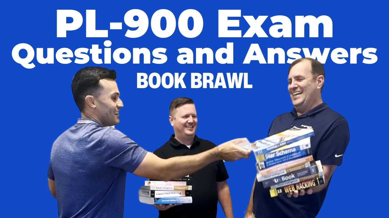 Brother vs Brother Book Brawl PL-900 Exam Questions - YouTube
