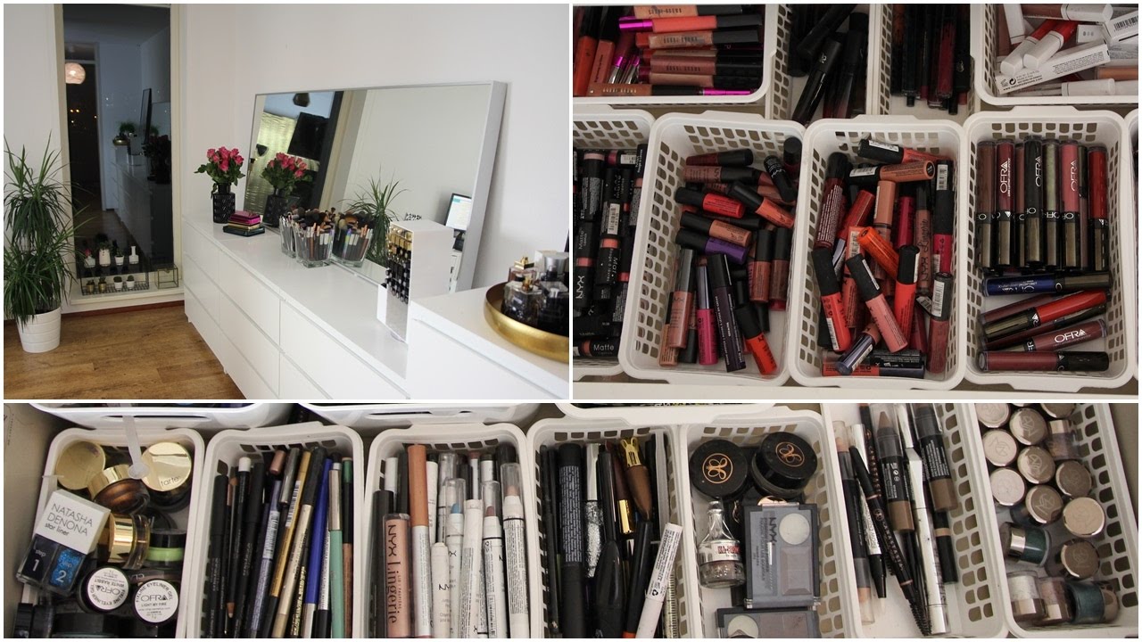 Beauty Room Tour + Makeup Collection - YouTube