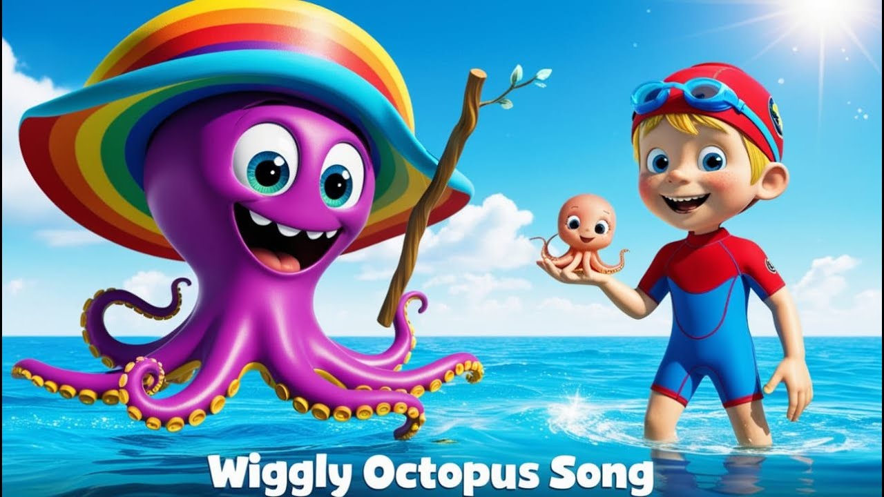 The Octopus Song | Sea Animals Song | Nursery Rhymes | Toddler Song ...
