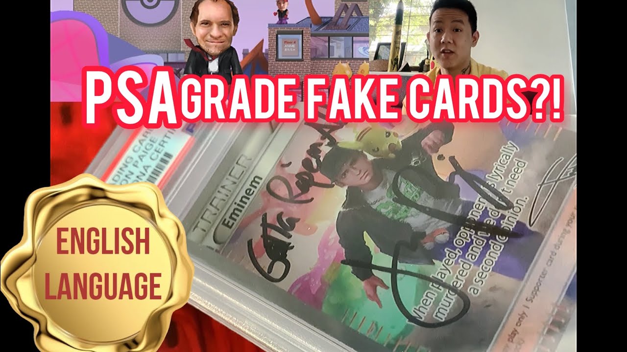 Details & Value on 1st EVER PSA graded Custom Cards in the WORLD (with ...