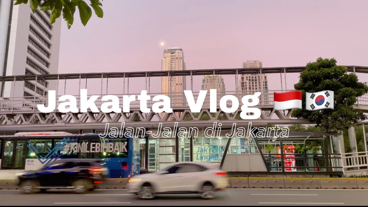 Walk Around Jakarta 🇮🇩 All Day Long City Tour, Jalan jalan - A day in ...