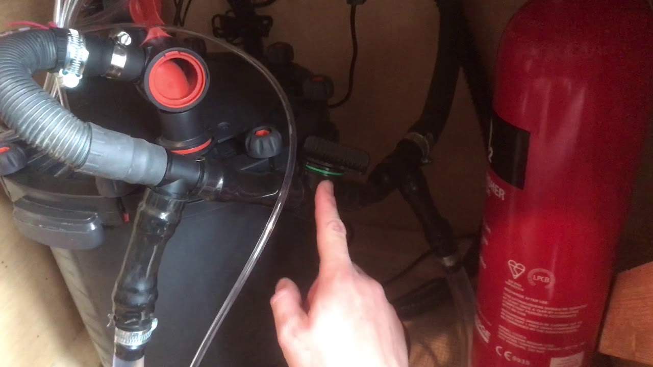 Fluval FX5 with 25mm tubing and 16mm co2 diffuser - YouTube