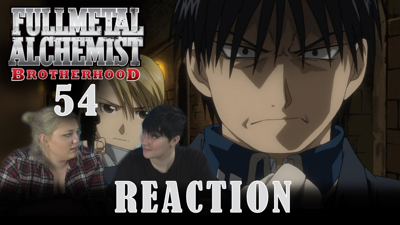 Fullmetal Alchemist Brotherhood 54 BEYOND THE INFERNO reaction - YouTube