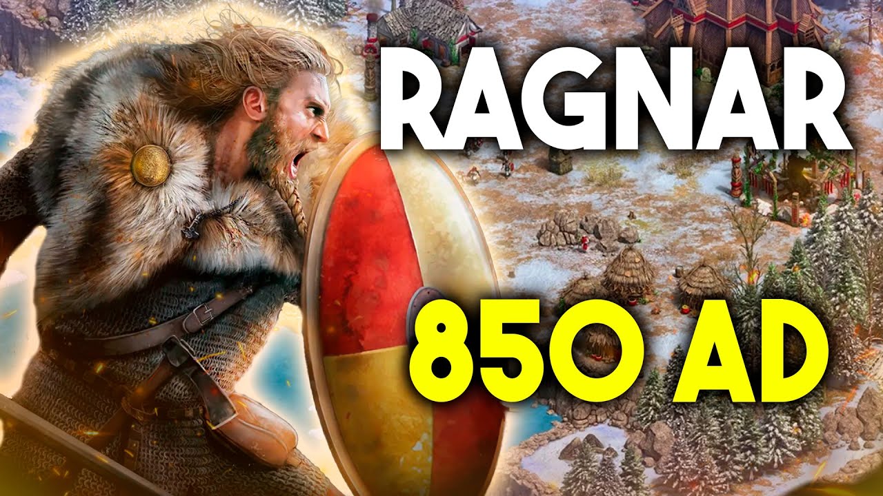 RAGNAR LOTHBROK (850) | Age Of Empires 2: Victors and Vanquised | EP 4 ...