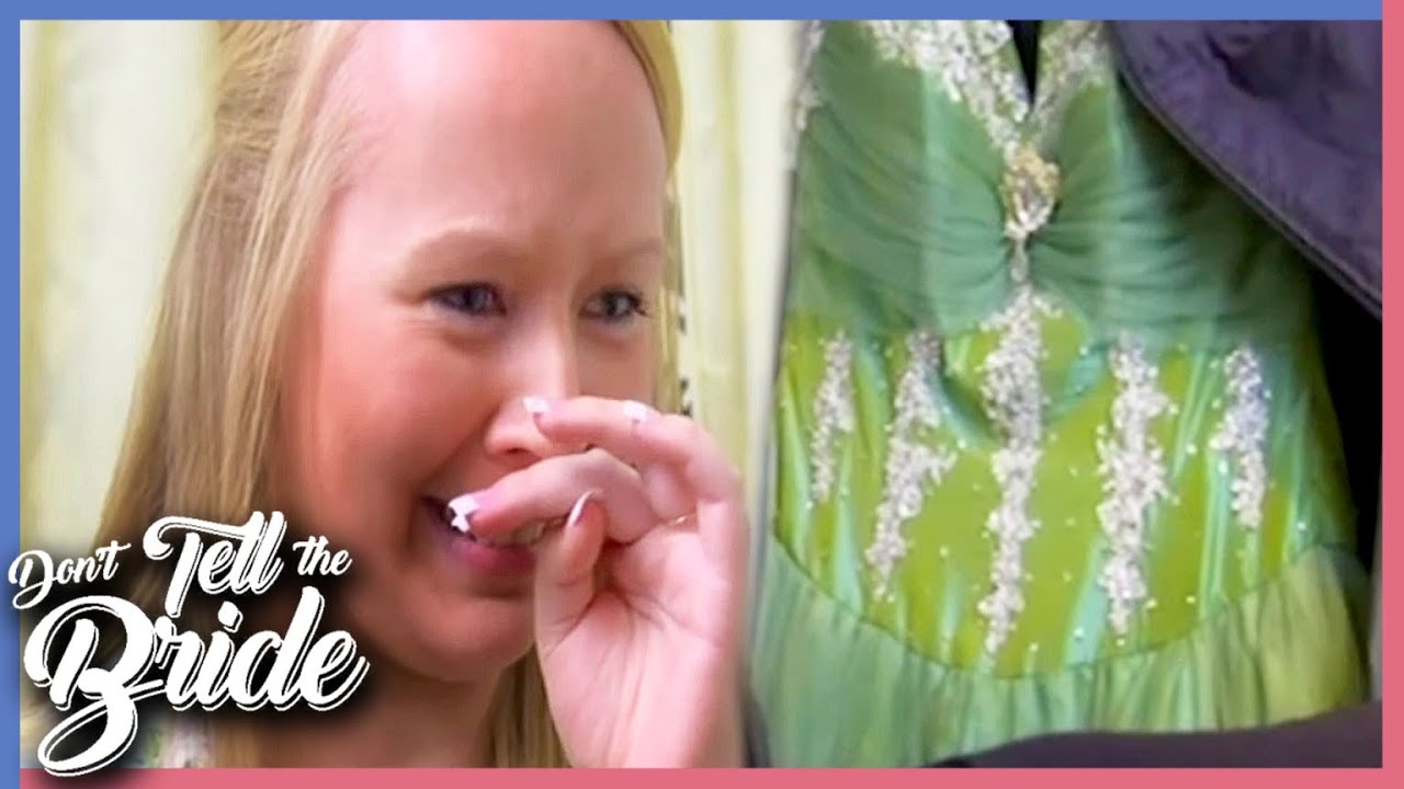 GREEN Wedding Dress?!?! 😱 | Don't Tell The Bride - YouTube
