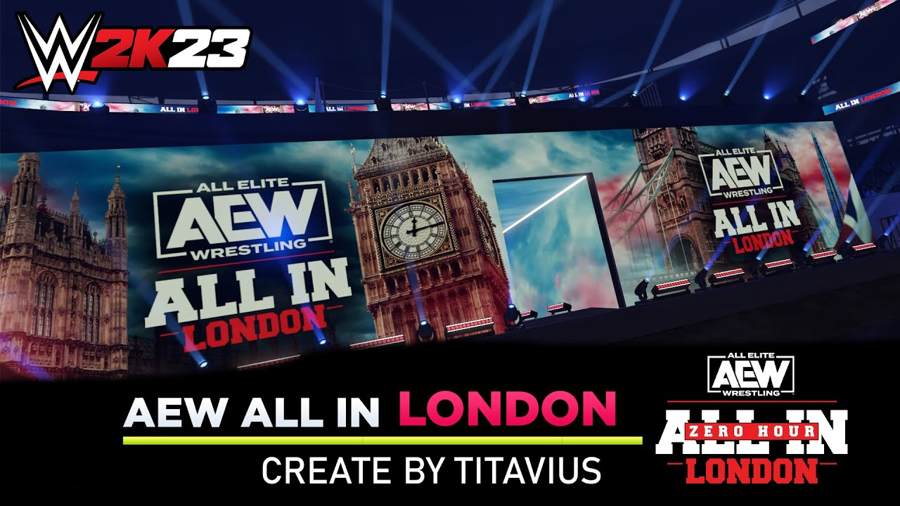 AEW ALL IN LONDON | ARENA MODS - YouTube