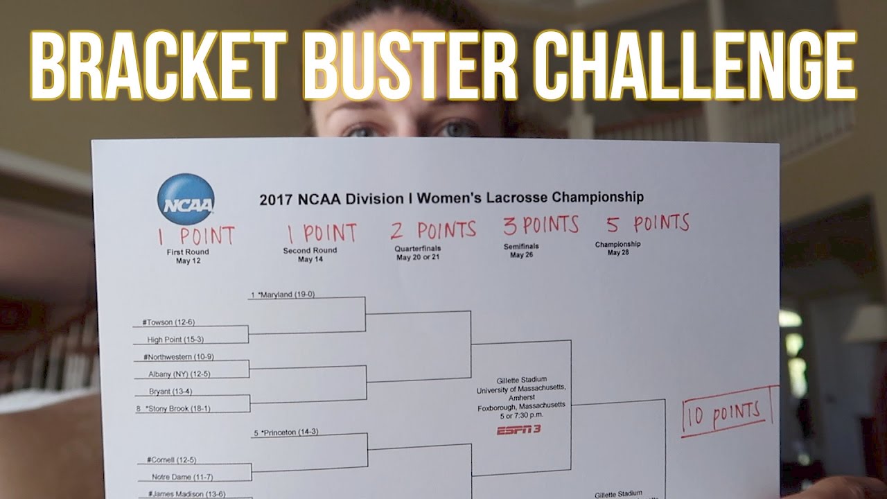2017 Lacrosse Championship | Bracket Buster Challenge - YouTube