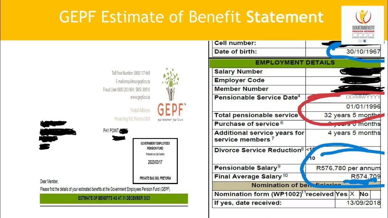 RETIRE WITH GEPF WORKSHOP - PART 1 - YouTube