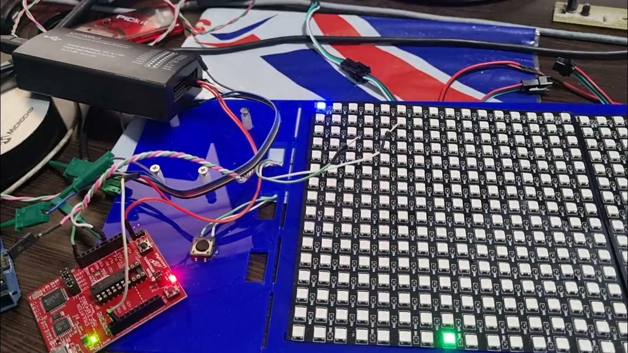 MSP430 WS2812 LED - YouTube