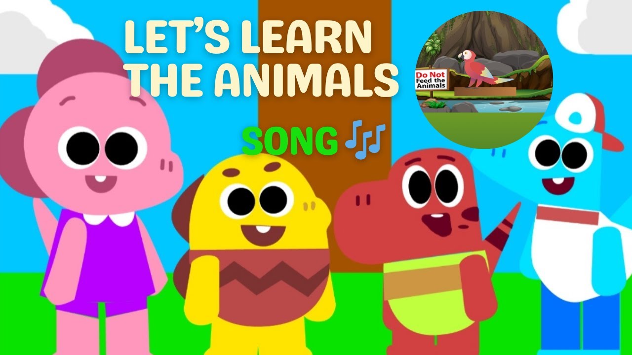The Animals Song/ learn the animals with Cocobi in the zoo/Nursery ...