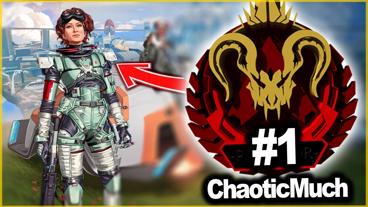 APEX RANK #1 (ChaoticMuch) dominates Predator Lobby with zach ...
