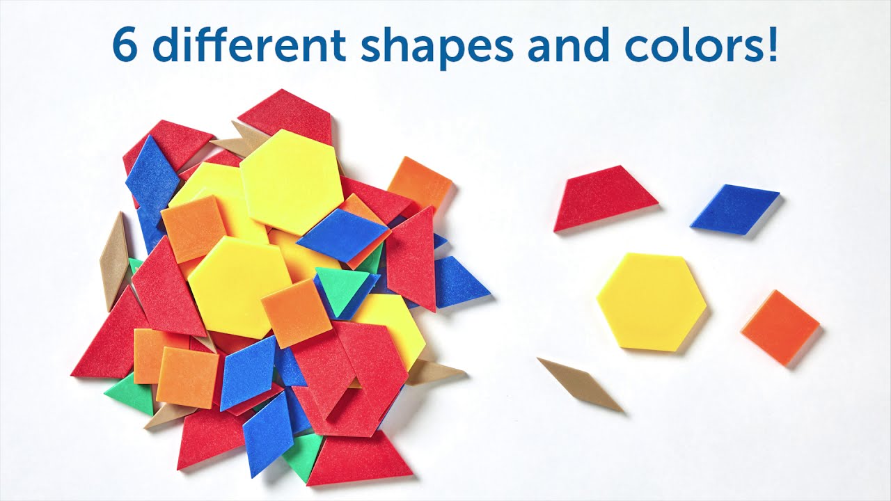 Plastic Pattern Blocks - YouTube