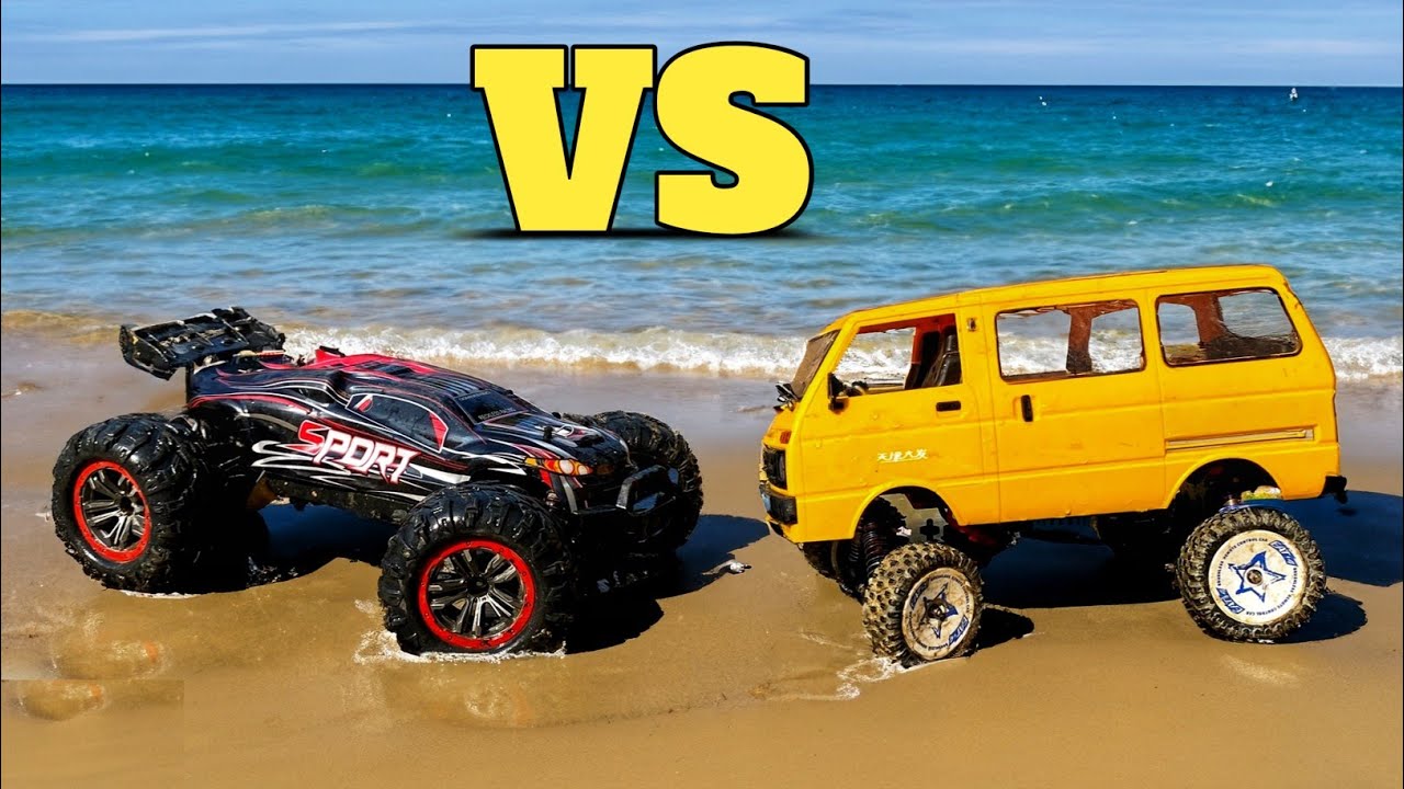 XLF X03 RC Car vs Modified RC Van | Remote Control Car | RC Cars - YouTube