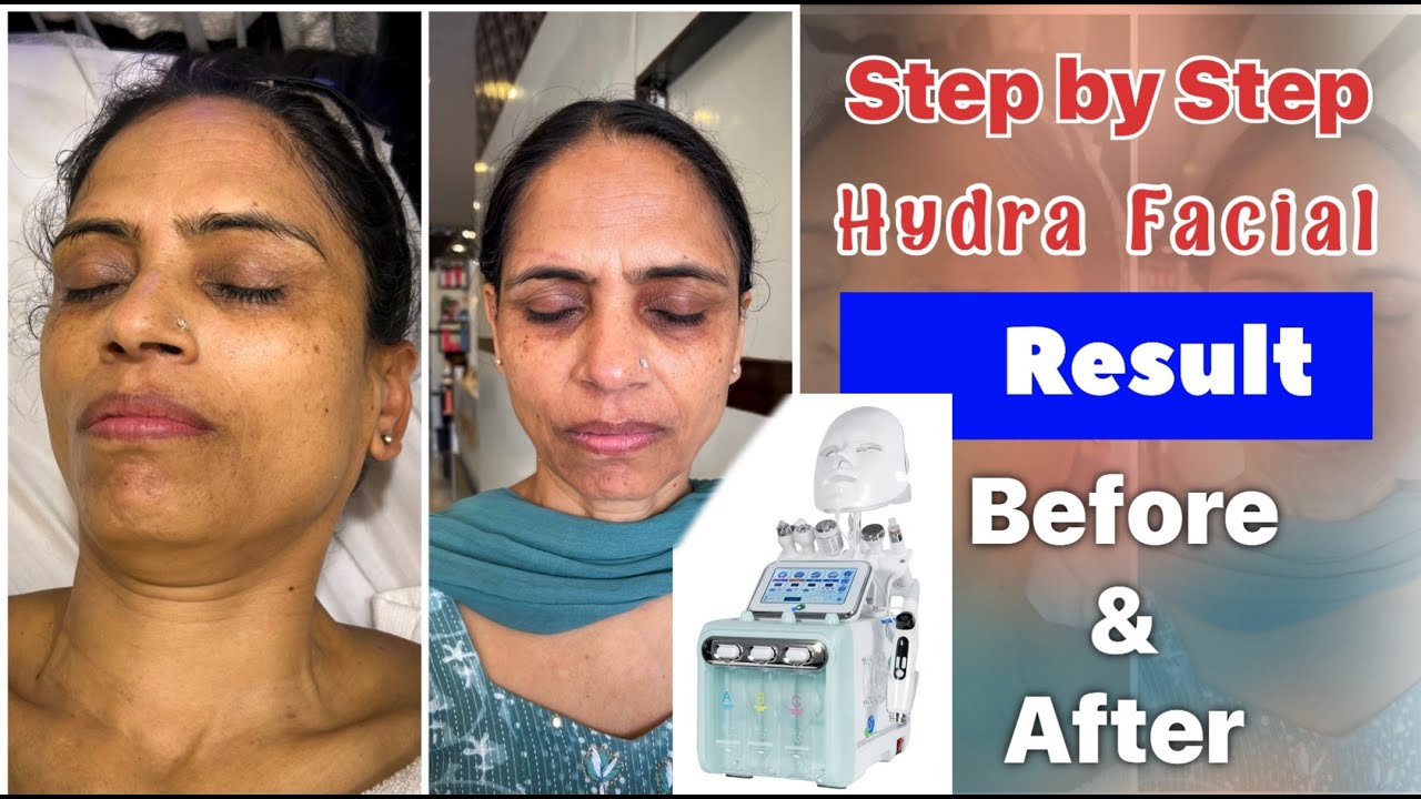 Hydra Facial Step By Step | Class | @Damselmakeupcrew - YouTube
