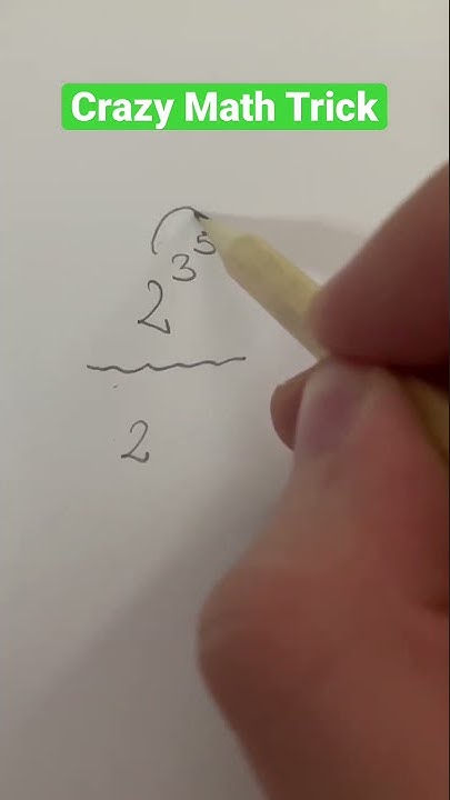 Crazy Math Trick PART #1 - YouTube