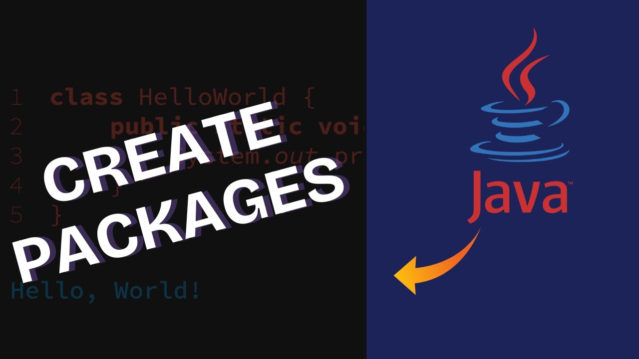 How to Create Packages in Java 2025? - YouTube