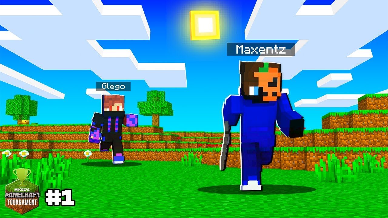 MikeZ's Minecraft Tournament | Match 01: Glego vs. Maxentz | MikeZ ...