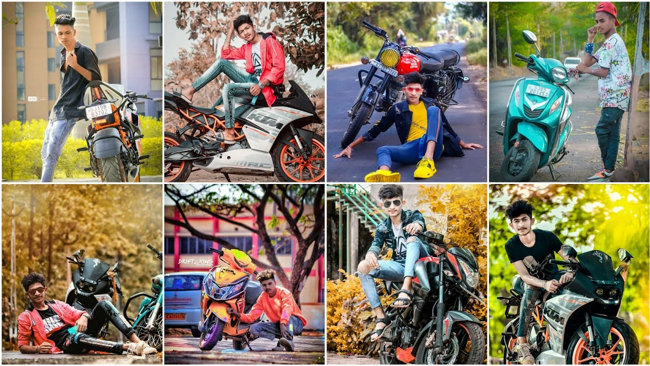 Latest ktm pose photography pose for man DSLR pose ktm bike - YouTube