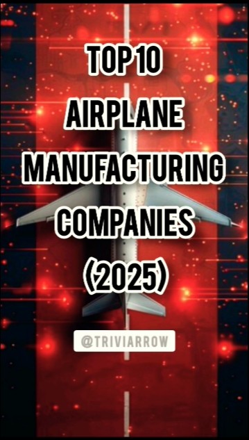 Best Aircraft Companies in the World 2025 (Top 10 Ranked)☝️🙄#shorts # ...