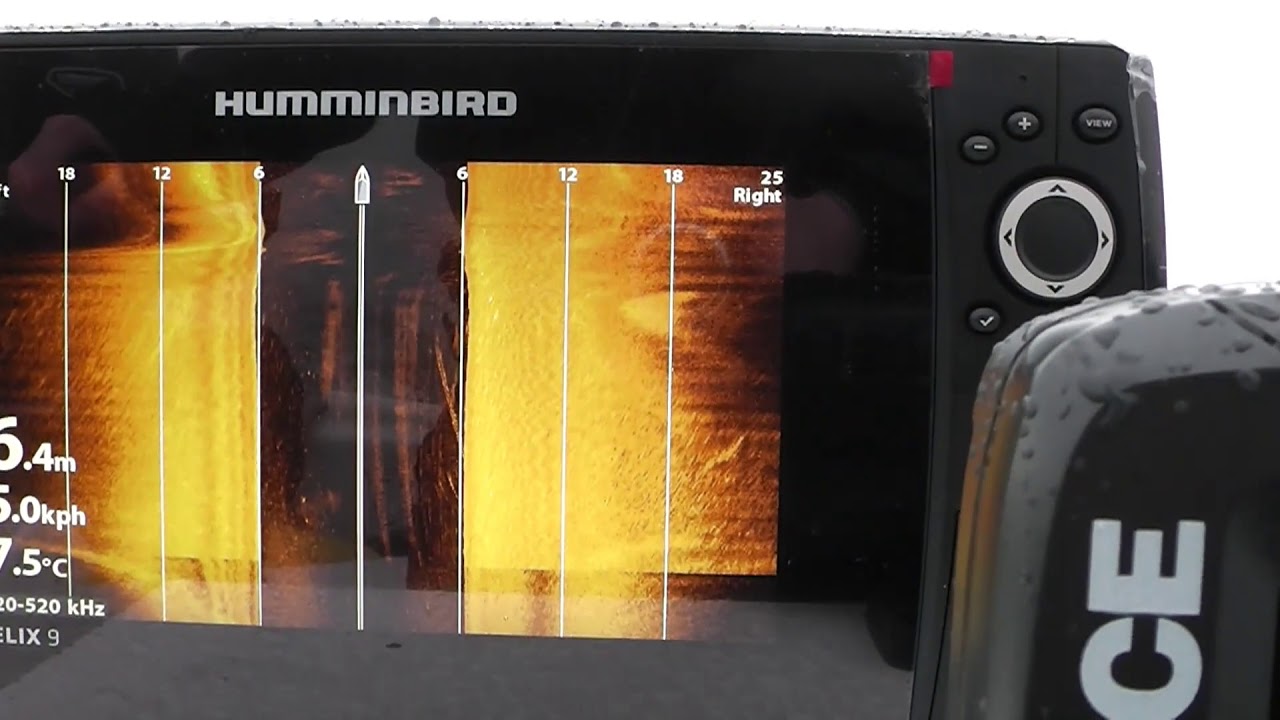 Teste Side Scan cu Humminbird & Lowrance - YouTube