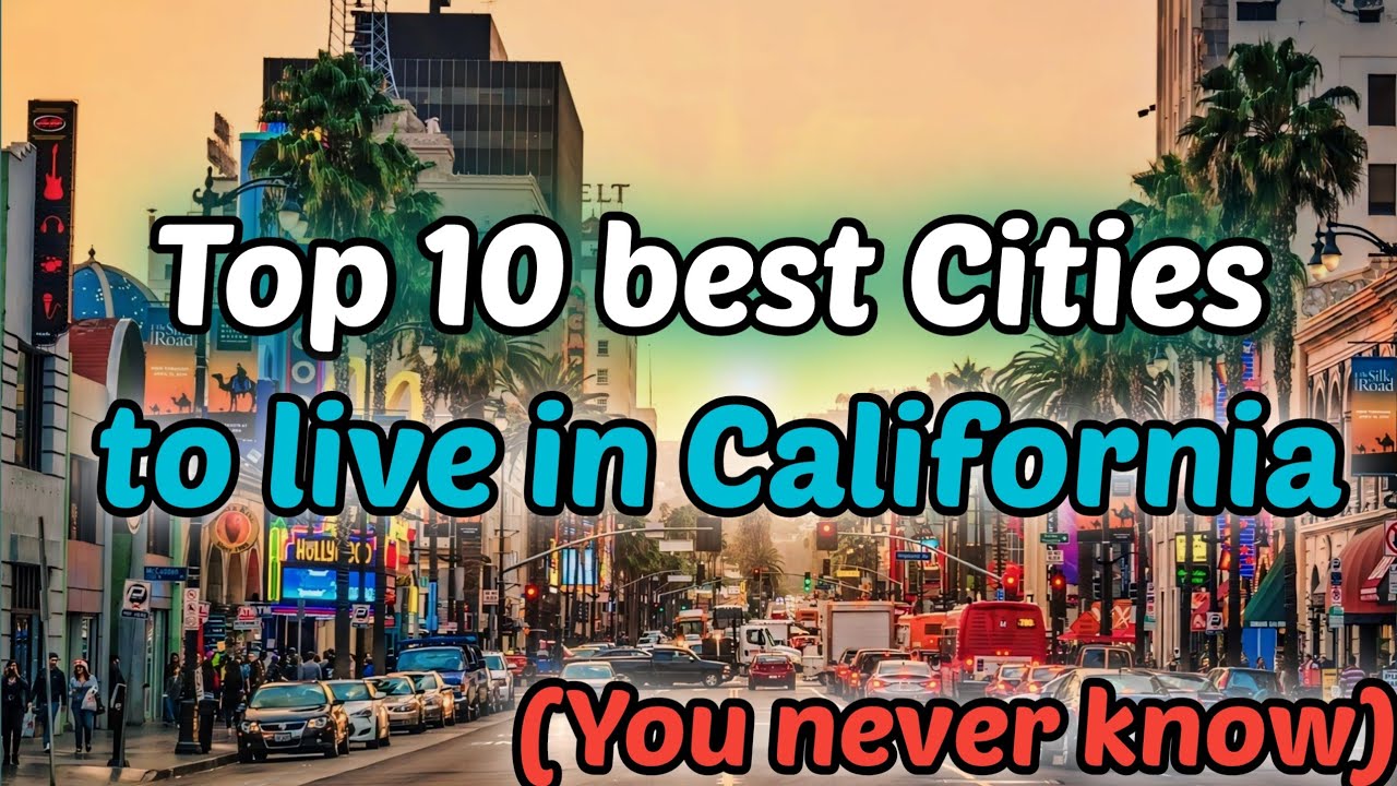 California Map With Cities Names