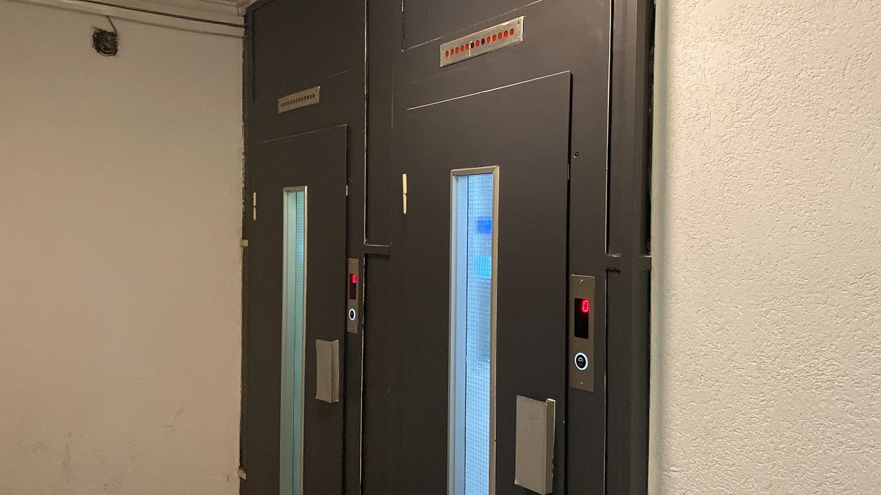 [RIP] 2x 1970 Daka Elevators (Mod By Montenegro Lift) @ Podgorica, Montenegro - YouTube