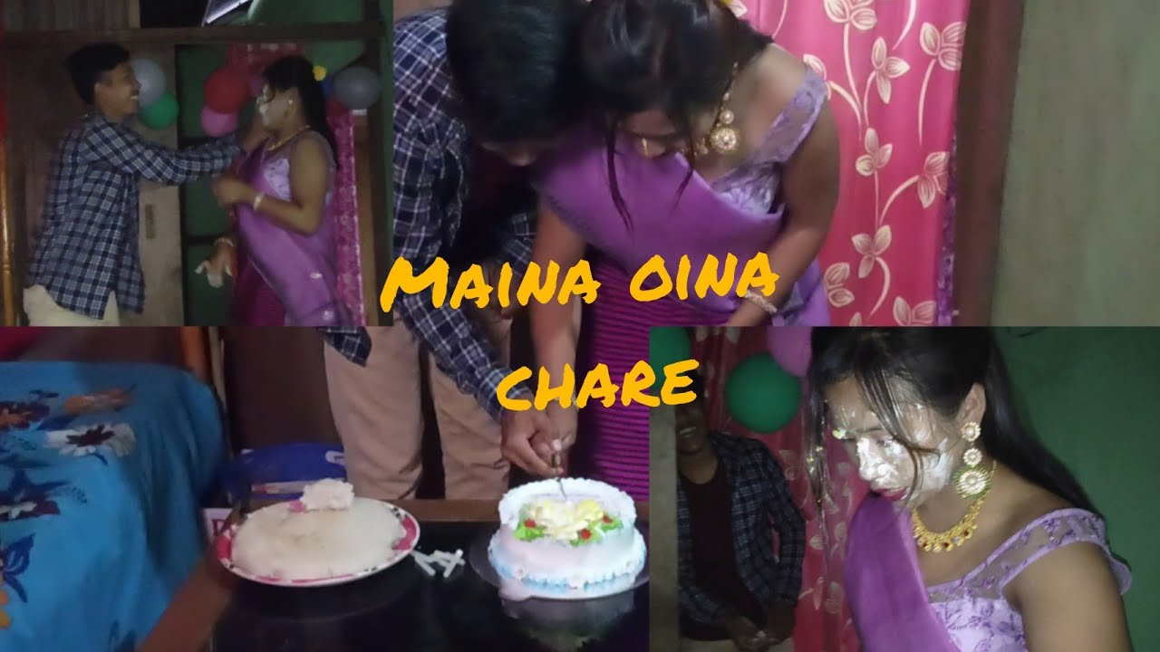 maina cake chaba🤣🤔😜 # birthday celebration🎊 behind the scenes - YouTube