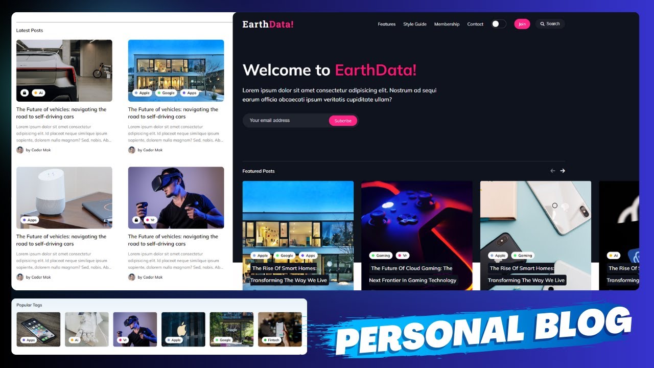 How To Create Responsive Website Using Html Css And Javascript Blog