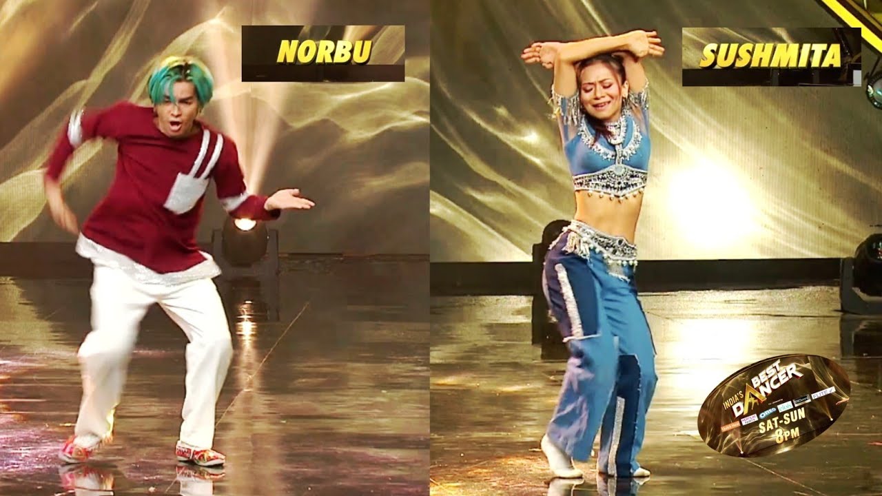 Norbu ने किया Sushmita के साथ Love Angle Dance | India's Best Dancer ...