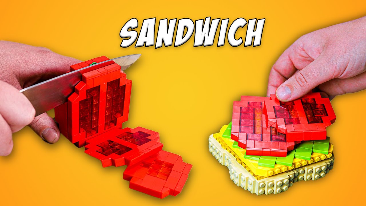 Sandwich in real life 🥪 Stop Motion Cooking 📸 - YouTube